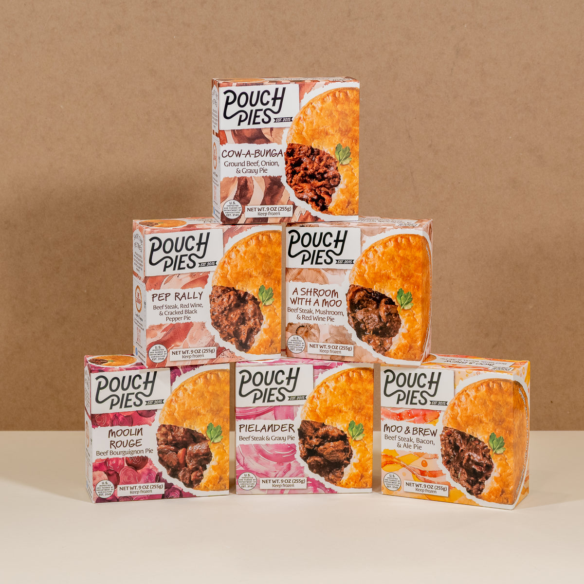 Frozen Meat Pies for Easy Dinners | Pouch Pies